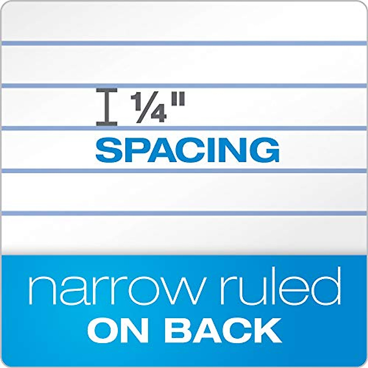 TOPS Docket Gold Graph Pads, 8-1/2" x 11-3/4", 4 x 4 Graph with Narrow Rule Back, Burgundy Cover, 80 Sheets (63752),White