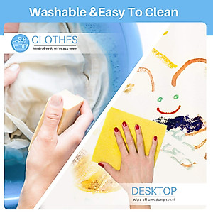 MayMoi 12PCS Washable Tempera Paint Sticks | Non-Toxic, Quick Drying & No Mess Paint Sticks for Kids, 12 Bright Colors, Best Art Birthday Gifts for Kids (6g)