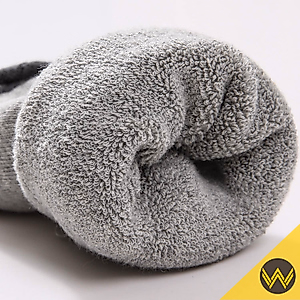 WANDER Men's Athletic Ankle Socks 3-8 Pairs Thick Cushion Running Socks for Men&Women Cotton Socks 7-9/9-12/12-15 (8 Pair Grey, Shoe Size: 9-12)