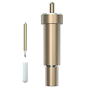 Premium Fine Point Blade With Housing Works Perfectly for Cricut Maker 3/Maker/Explore 3/Air 2/Air/One, Gold,Likart Premium Fine Point Cut Housing for Cricut Cuts Glitter Vinyl/Cardstock/Faux Leather/Adhesive Foi/Vellum,And More