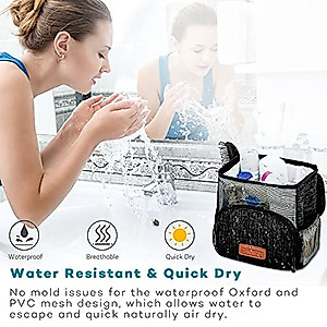 Shower Caddy Portable-Shower Bag,Portable Shower Caddy Bag,College Dorm Room Essentials for Girls Boys Student,Travel,Gym,Quick Dry,Large Capacity