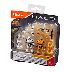 Mega Construx Halo Spartan Armor Customizer Pack Building Set