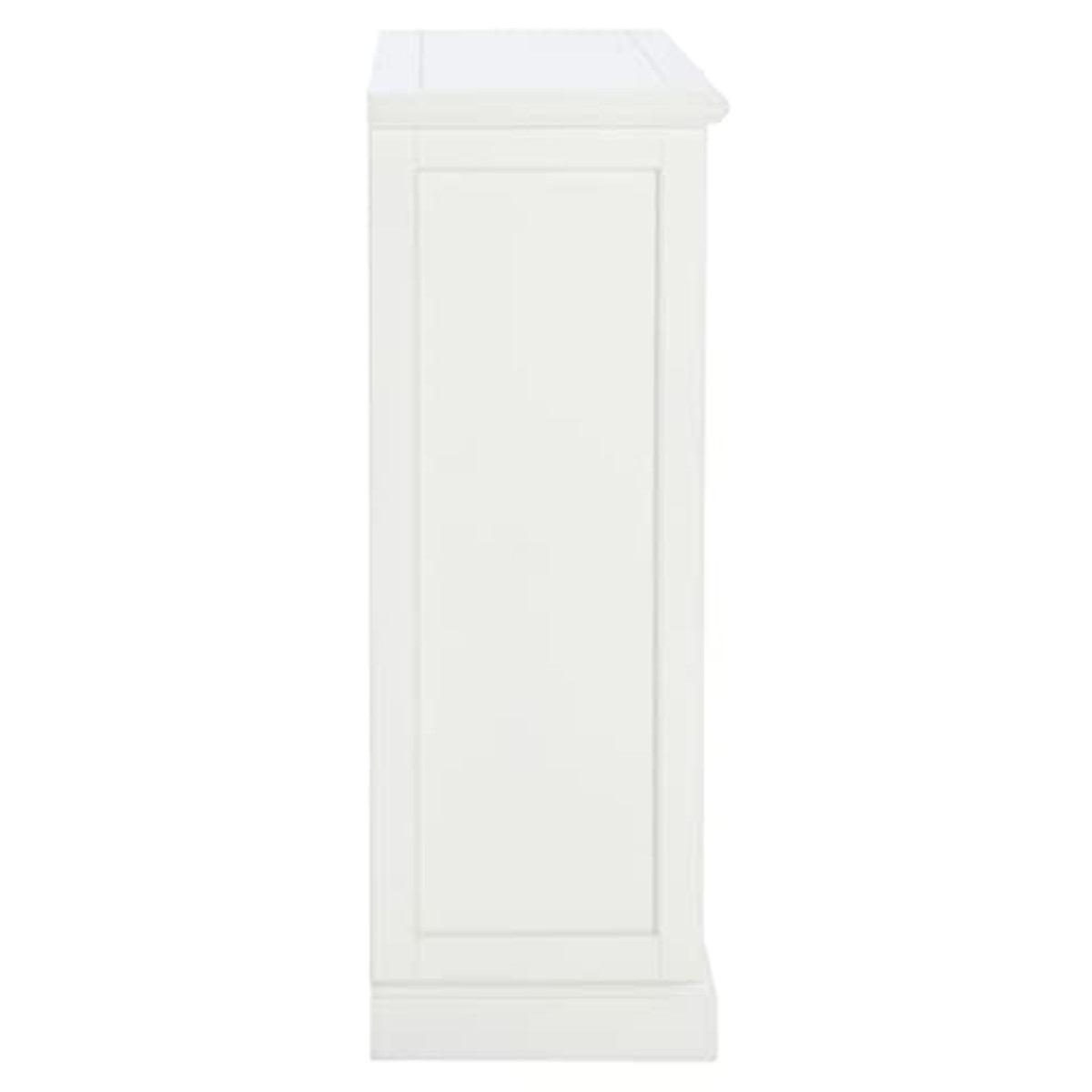 SAFAVIEH Home Collection Maralah White 5-Shelf Bookcase (Fully Assembled)
