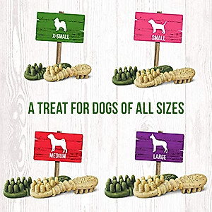 Merrick 66055 Fresh Kisses Oral Care Dental Dog Treats for Large Dogs Over 50 Lbs