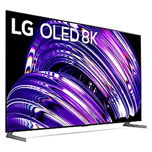 LG 77-Inch Class OLED Z2 Series Alexa Built-in Smart TV, 120Hz Refresh Rate, AI-Powered 8K, Dolby Vision IQ and Dolby Atmos, WiSA Ready, Cloud Gaming (OLED77Z2PUA, 2022)