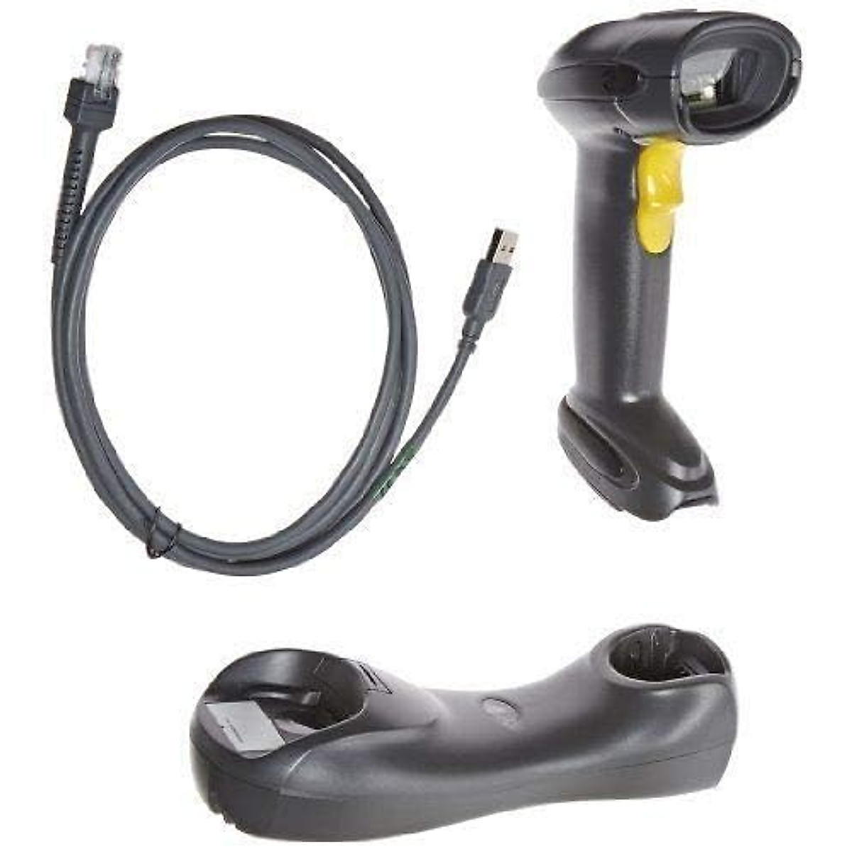 Zebra/Motorola Symbol DS6878-SR 2D Wireless Bluetooth Barcode Scanner, Includes Cradle and USB Cord (Renewed)