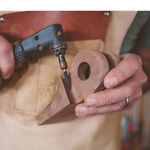 Kutzall Extreme Taper Rotary Burr, 1⁄8" Shaft, Very Coarse - Woodworking Attachment for Dremel, Foredom, DeWalt, Milwaukee. Abrasive Tungsten Carbide, 1⁄8" (3.1mm) Dia. X 7⁄8" (22.2mm) Length TX-18-EC