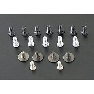 New Replacement PSP 3000 Console Full Housing Shell Cover with Button Screws Set -Black.