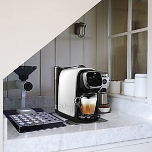 XIAOMANSHANGWU Coffee Pod Holder Organizer Tray,Clear Acrylic Coffee Pod Organizer for 30 Nespresso Capsule Pods,Countertop or In Drawer Storage for Office,Home or Kitchen, 30 Pods