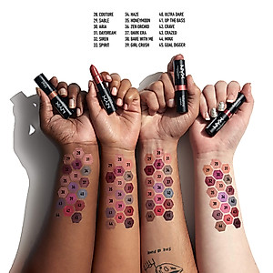 NYX PROFESSIONAL MAKEUP Matte Lipstick - Up The Bass (Gray Purple)