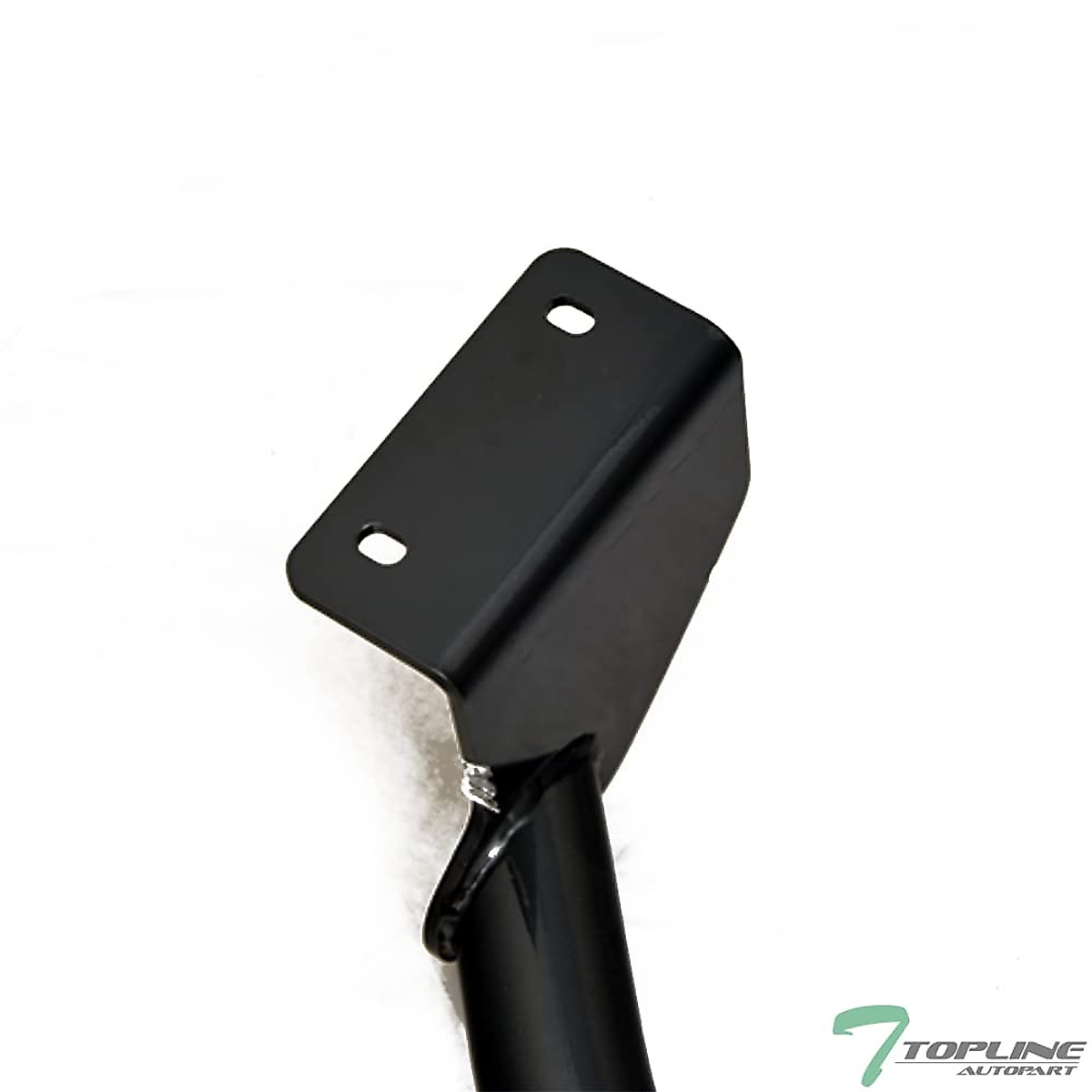 Class 3 III Black 2" Receiver Tube Rear Bumper Trailer Tow Hitch Towing Mount Compatible with 11-17 Ford Explorer / 13-17 Police Interceptor Utility