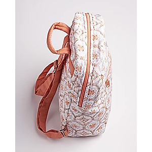 Maison d' Hermine Backpack Cotton Shoulder Backpack with Small Pouch Lightweight Bag for Travel Work Beach Perfect for Women & Men (Fair Isle)