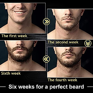 Lionmane Beard Growth Gift Kit, Father's Day Gifts for Men,Beard Growth Oil,Beard Balm Brush Comb, Stimulate Beard Hair Growth, Men's Birthday Anniversary Beard Gifts for Husband/Boyfriend/Dad/Him