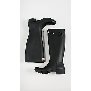 HUNTER Original Tour Packable Boot Black Matte 9 M