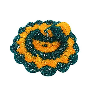 Laddu Gopal Winter Dress Size 1 No Krishna Idol Woolen Cloth for Small Size Multicolor and Multidesign Pack of 3 Pcs