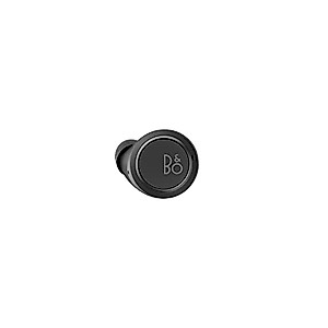 Bang & Olufsen Beoplay E8 3rd Generation True Wireless in-Ear Bluetooth Earphones, with Microphones and Touch Control, Wireless Charging Case, 35-Hour Playtime, Black