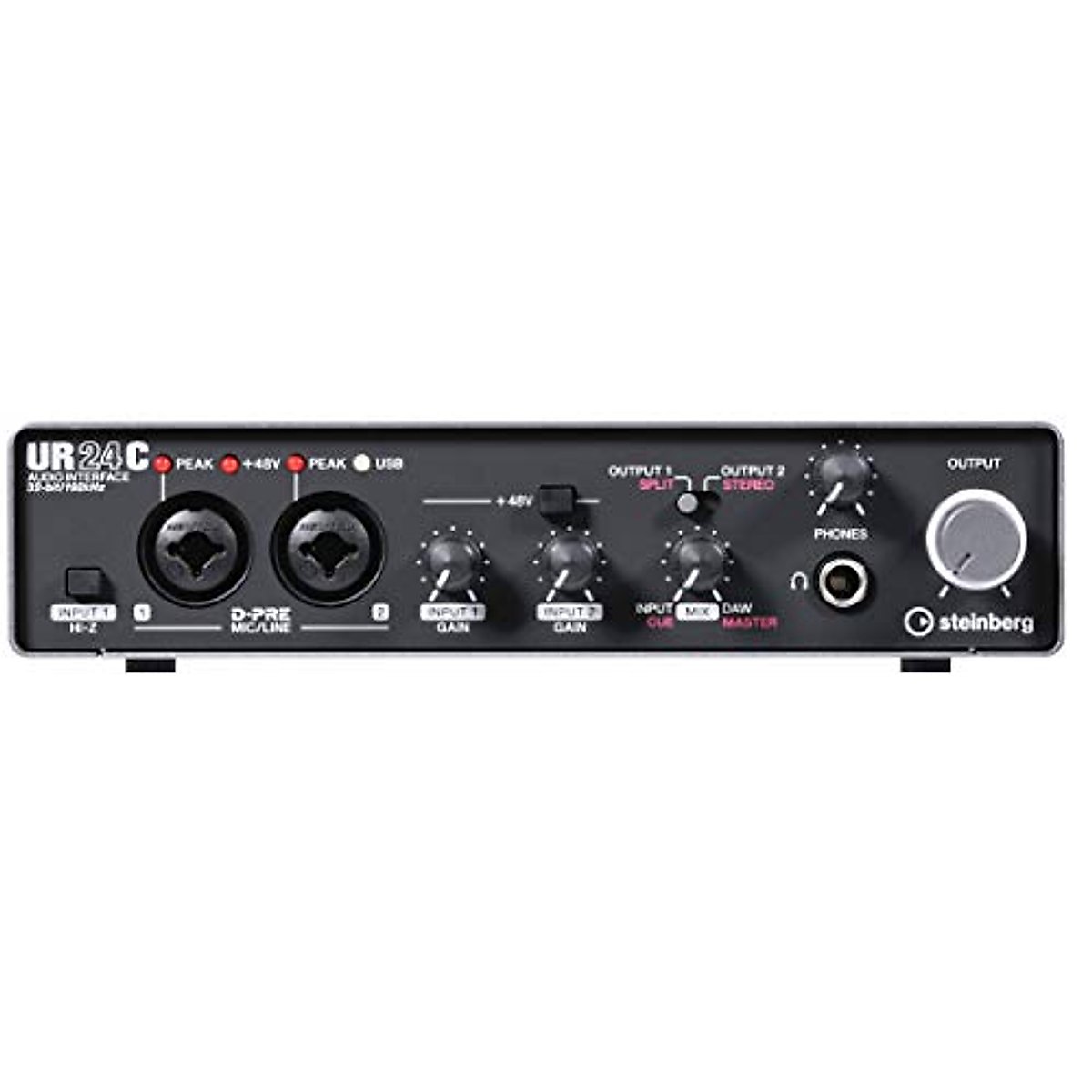 Steinberg UR24C 2x4 USB 3.0 Audio Interface with Cubase AI and Cubasis LE