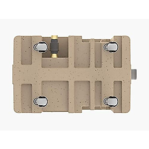 Vodaland - Industrial Grease Trap Intercepter - HDPE with roll Away Wheels, Sediment Trap, and Quick Release Valve.