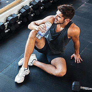 SAIKUN Hydrogen Rich Water Cup ，PEM Technology Ionizer ， Portable USB Rechargeable Ionized Water Generator Anti Aging Antioxidant Glass Bottle- 350ml