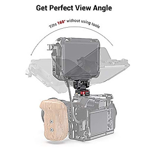 SMALLRIG Field Monitor Holder Mount with Quick Release NATO Clamp - 2100