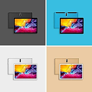 10.1 Inch HD Android Tablet, 8-core IPS Game Tablet PC 5.1 Operating System With WiFi/BT/FM/GPS, 16GB ROM 256GB Expand, Support SIM Communication& Android Voice Call, Dual Cameras