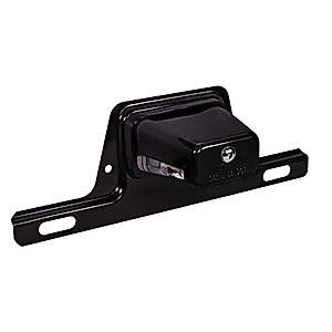 TRUE MODS LED License Plate Light for Trailer [Bracket Mount] [DOT FMVSS 108] [SAE L] [Black-Finish] [Waterproof] [12V DC] License Tag Lights for UTV ATV Trailer Truck RV Boat