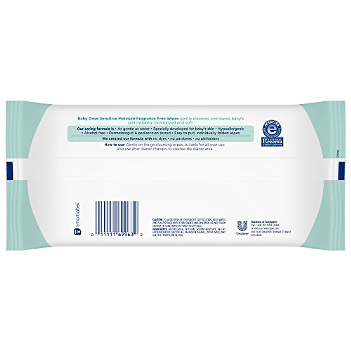 Baby Dove Wipes, Sensitive Moisture, 30 ct