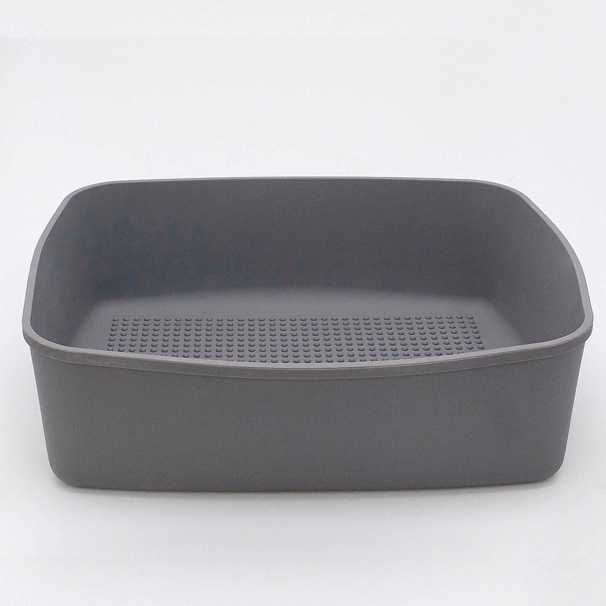 Diaya Showerbath Gray - Silicone shower bath | shower footbath | foldable foot bath | bashin | tub | foot wash soaking massage | feet clean odor | showerfootbath | standing type | hot water savings