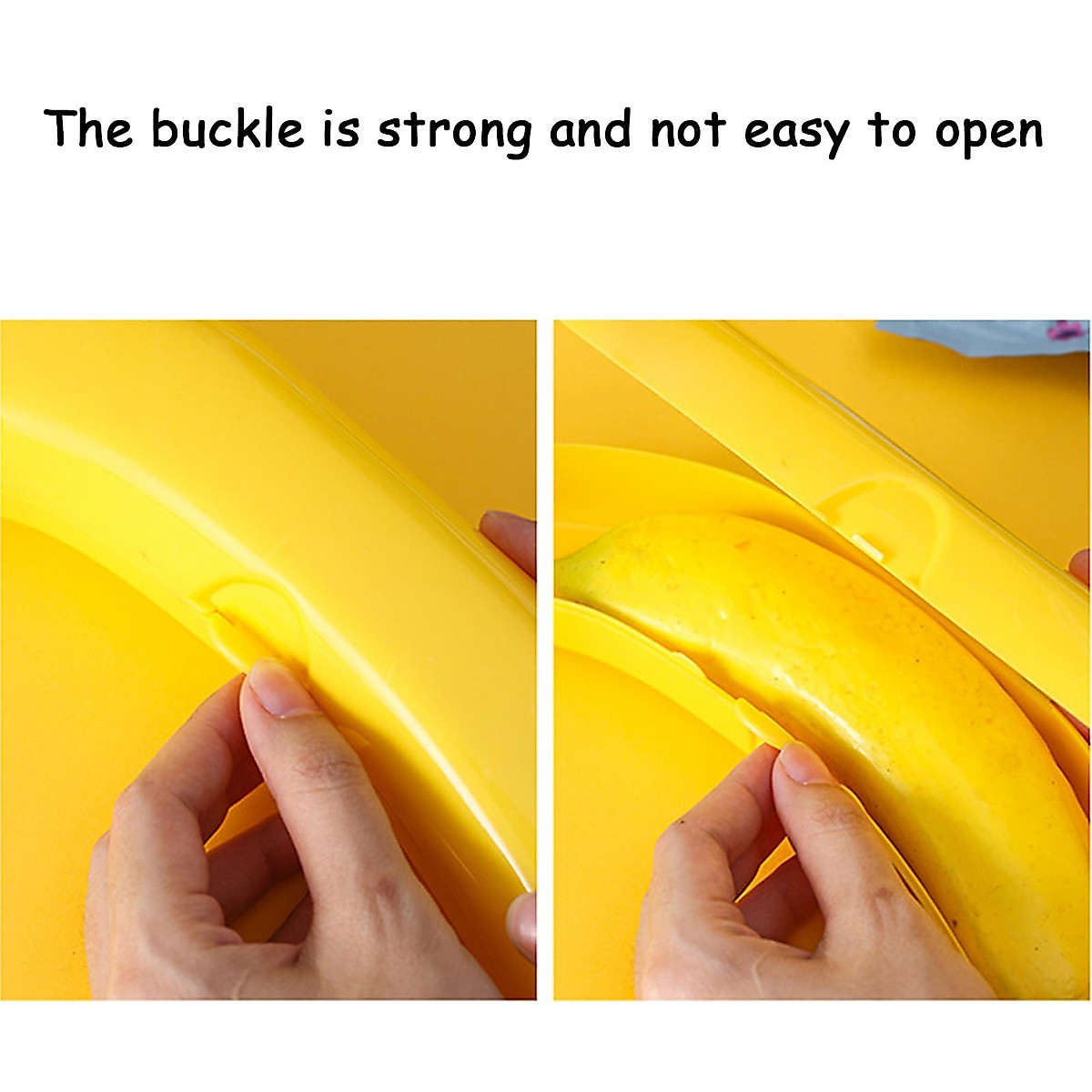 Banana Suitcase,Banana Holder Stand,Banana Case,Banana Keeper Guard,Reusable Outdoor Travel Case,Fruit Container,Storage Box for Picnic Camping, Trval,Keep Fresh,Anti-Squeeze(3pcs)