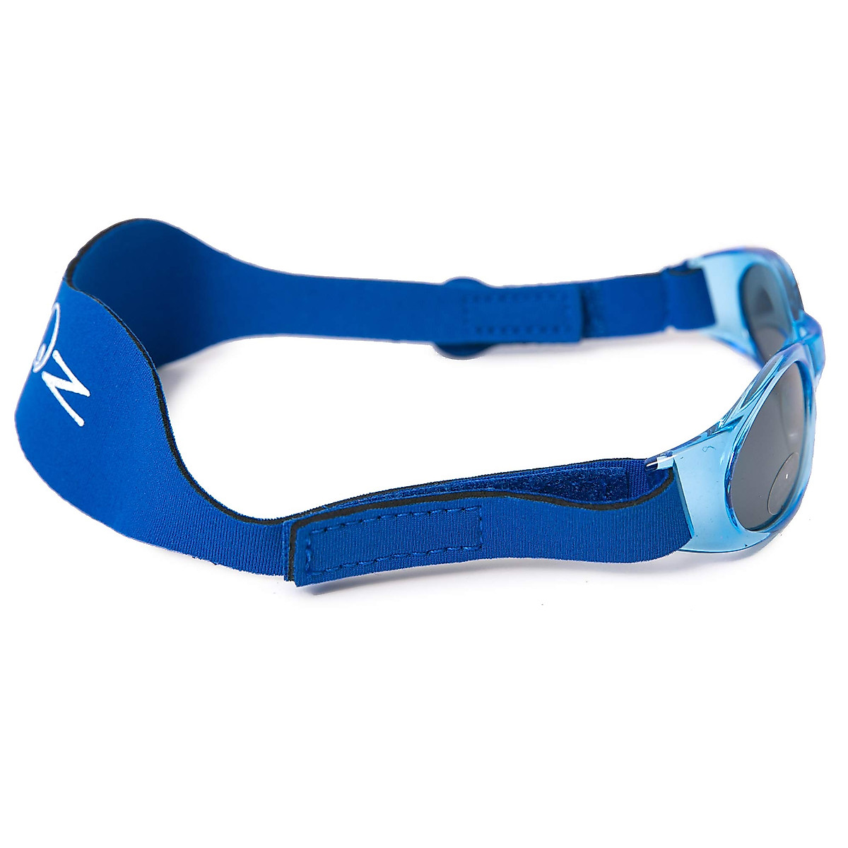 Tuga Baby/Toddler UV 400 Sunglasses w/ 2 Straps & Case, Blue