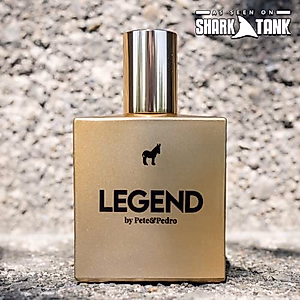 Pete & Pedro LEGEND - Eau De Parfum | Original Male Fragrance - Citrus, Spice, And Lasting Leather Notes Men's Cologne | As Seen on Shark Tank, 1.7 oz
