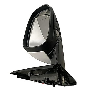 Car Accessories Rearview Mirrors Assembly Compatible With Volvo S60 V60 2011-2018 Auto Heated Folding Cover Turn Signal Reversing Lights (Color : 11 Wire Left)