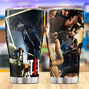 Tumbler Resident 20 30 Oz Office Evil Iced Stainless Steel Insulated Travel Tea Hot Coffee