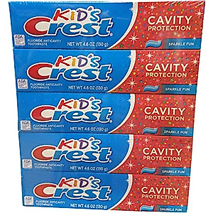 Crest 48204 Kid's Sparkle Fun (5 pack)