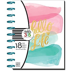 Me and My Big Ideas PLNE-03 Create 365 The Happy Planner Big, Stay Golden, Jul 2016 - Dec 2017