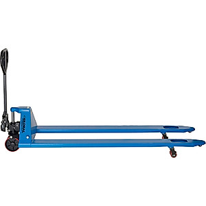Global Industrial 4400 Lb. Capacity Extra-Long Fork Pallet Jack Truck, 27 x 78