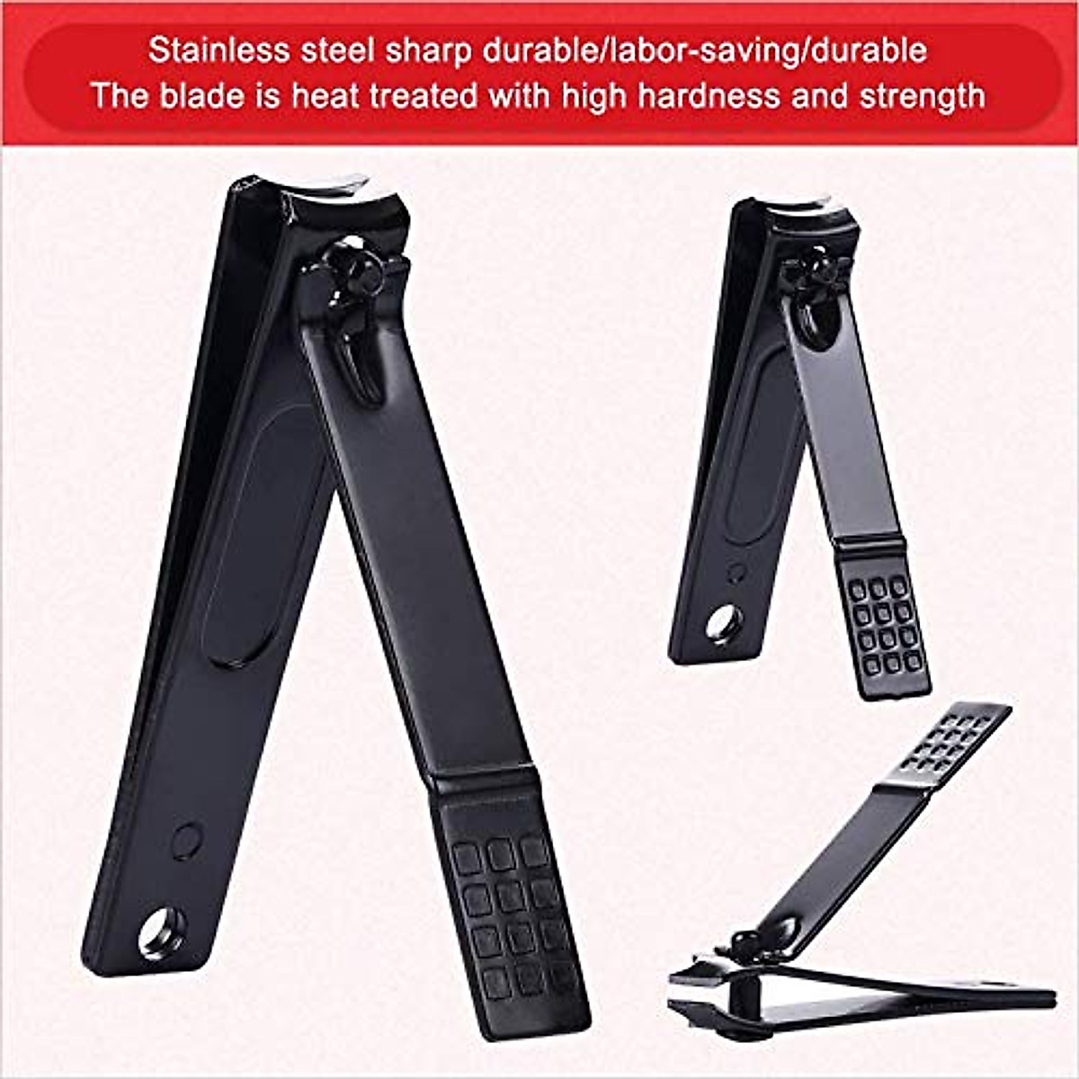 AKEROU Manicure Set Manicure & Pedicure Kits-Professional and Luxury 8 In 1 Nail Clippers Pedicure and Grooming Kit for mens (8PCS)