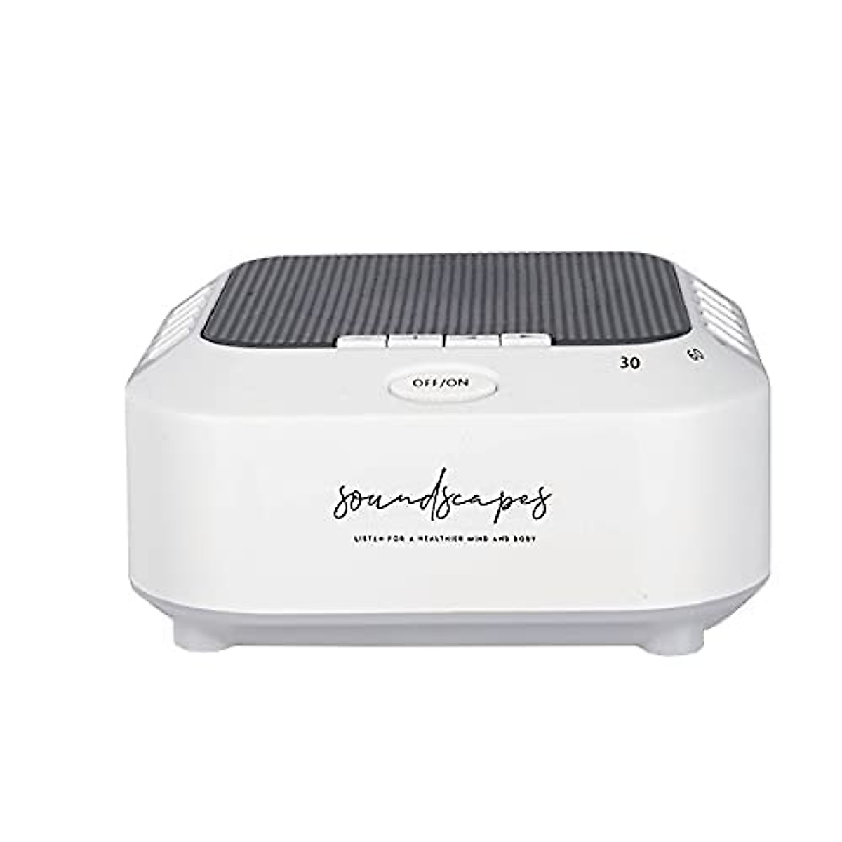 SoundScapes Portable Sound Machine with Solfeggio Tones! White Noise Machine for Sleeping Baby, Kids or Adults. 9 Tones, Night Light, Ocean Soundscape, Fan Noise and Lullaby Sleep Machine