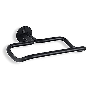 Rustic State Custom Design Iron Wine Hook Wall Mount Wine Bottle Holder with Cork Opener - Wine Rack Display for All Beverages Liquor - Home Kitchen Dining Room Bar Décor - Set of 10 - Black