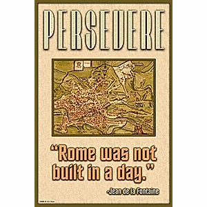 Buyenlarge Persevere Gallery Wrapped Canvas Print, 12" x 18"