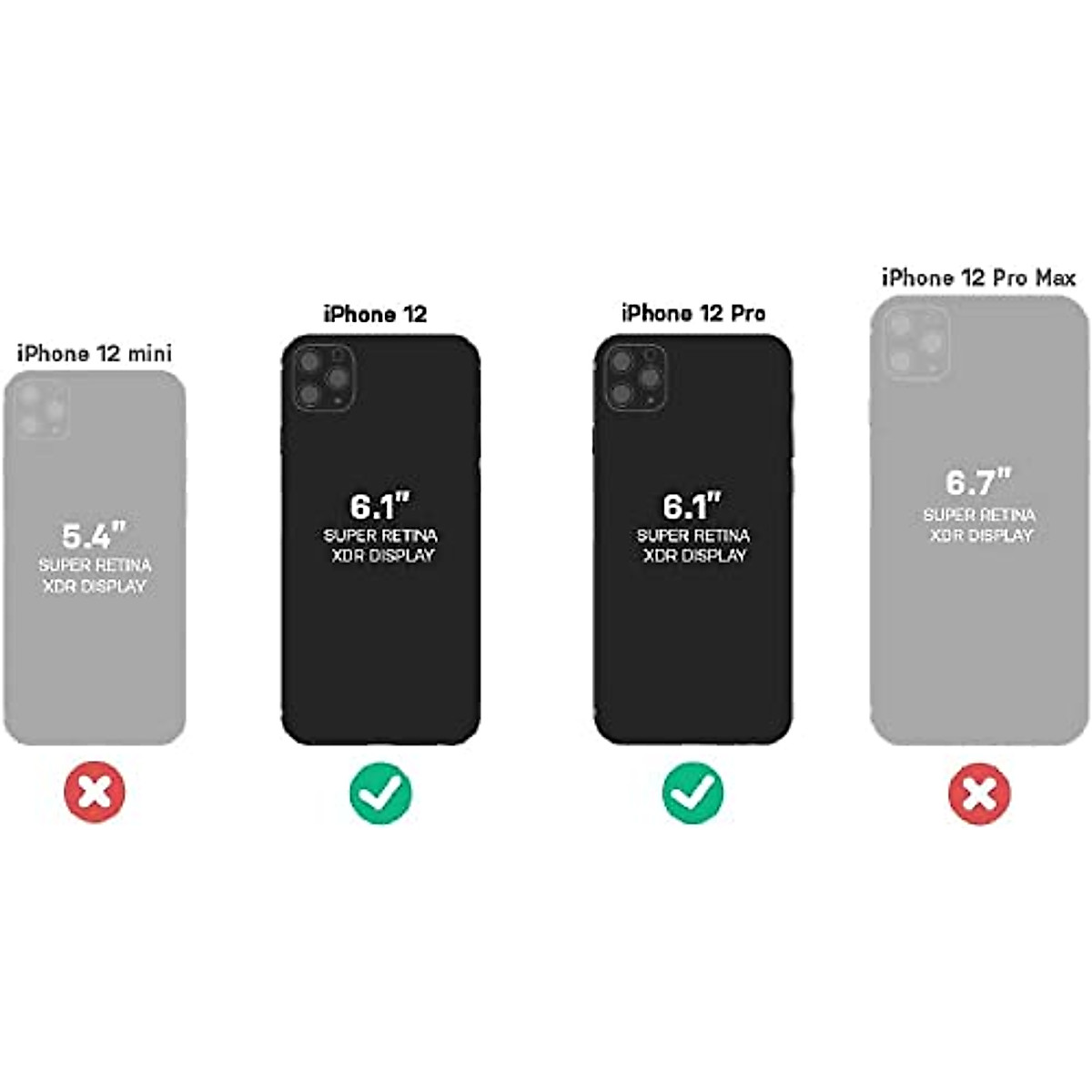 OtterBox Defender Series Screenless Edition Case for iPhone 12 & iPhone 12 Pro (Only) - Case Only - Non-Retail Packaging - Teal Me About It (Guacamole/Corsair)