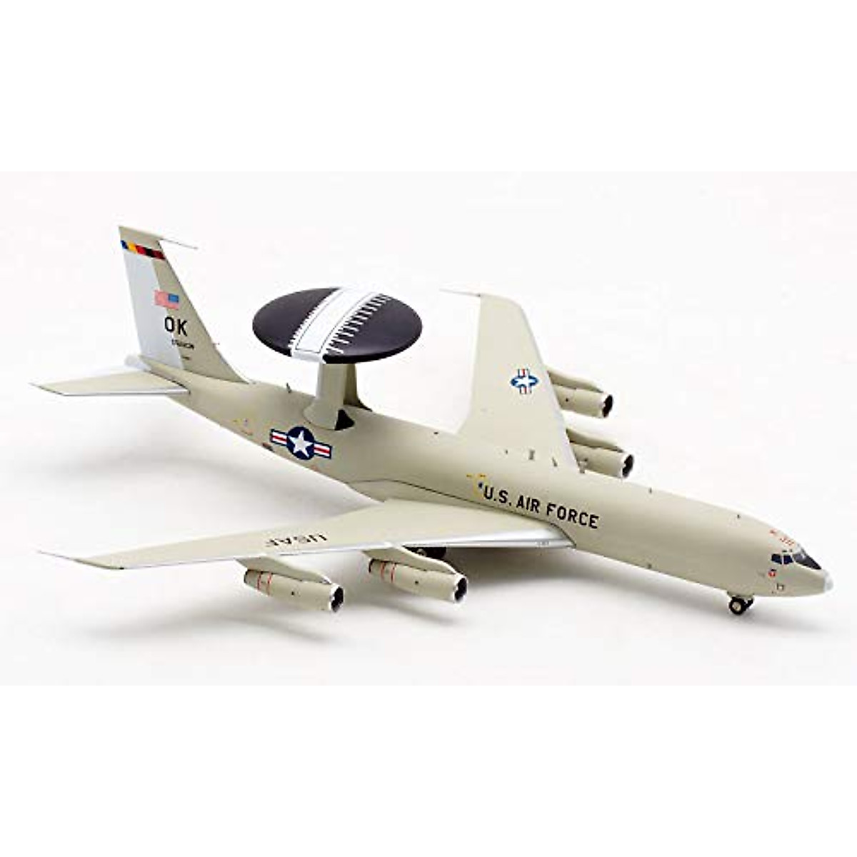 Inflight USA Air Force E-3B Sentry B707-300 552ACW AWACS 1/200 diecast Plane Model Aircraft