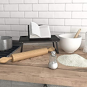 COSCO Folding Laptop, Black w/Cup & Electronic Device Holder, Adjustable & Portable Desk Activity Tray, 1 Pack