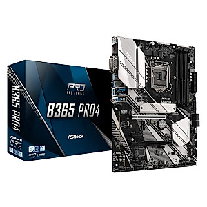 ASROCK MB B365 PRO4 LGA1151/ Intel B365/ DDR4/ Quad CrossFireX/ SATA3&USB3.1/ M.2/ A&GbE/ ATX Motherboard