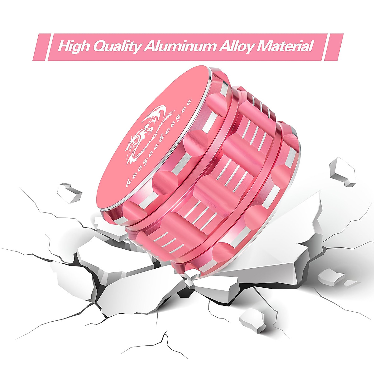 Large Spice Grinder 3 inch (Pink)