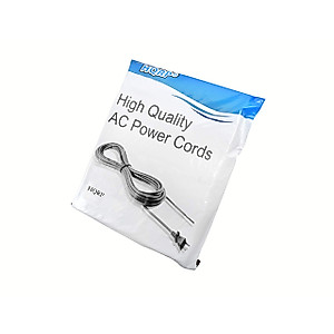 HQRP AC Power Cord compatible with Shark Navigator Lift-Away NV350 NV351 NV352 Upright Vacuum