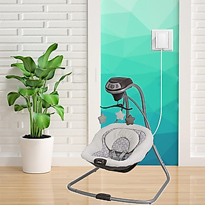 LIANSUM 5V Baby Swing Charger Cord AC Adapter for Graco Swing,DuetConnect LX,DuetSoothe, Glider LX, Glider Elite, Glider Premier, Glider Petite LX, Sweetpeace, Simple Sway, Sweet Snuggle Power Supply