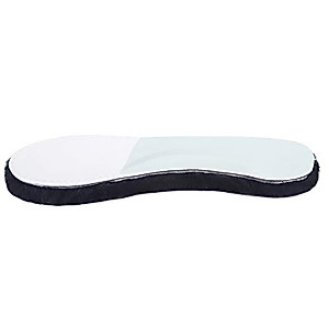 ABUSA Black Sheepskin Insoles Women's Premium Think Wool Fur Fleece Inserts Cozy & Fluffy 9