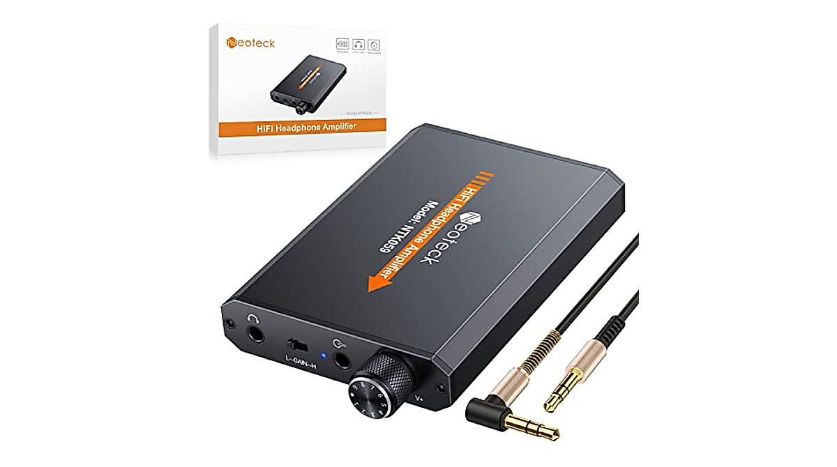 Neoteck Portable Headphone Amplifier for Clear Audio Sound
