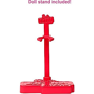 Barbie Extra Minis Doll #4 (5.5 in) Wearing Fluffy Purple Fashion, with Doll Stand & Accessories Including Teddy Ears and Sunglasses, Gift for Kids 3 Years Old & Up​